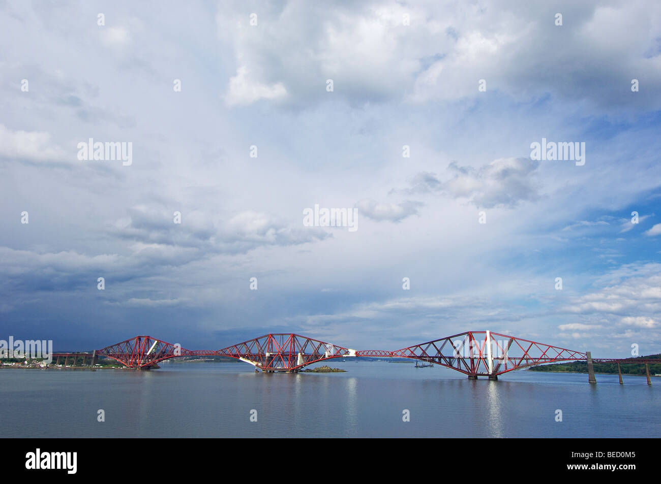 Forth Bridge (1890). Edinburgh. Lothian Region. Scotland. U.K Stock ...