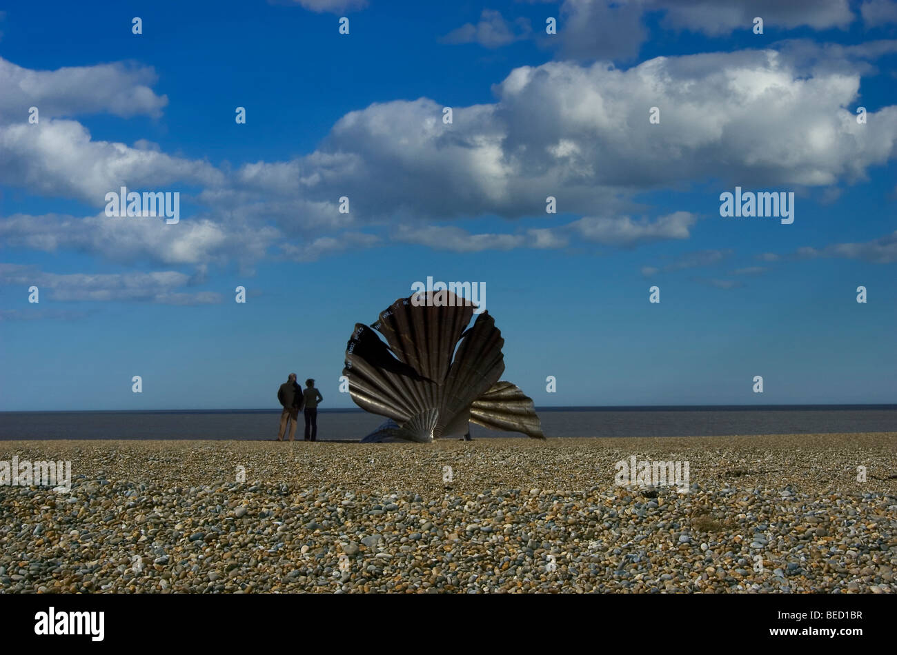 Giant shell on a shingle beach hi-res stock photography and images - Alamy