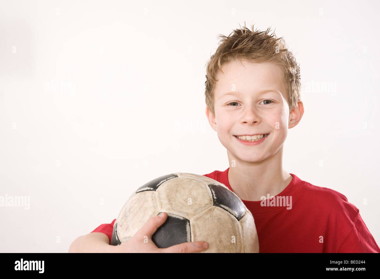 Football smiling photo hi-res stock photography and images - Alamy