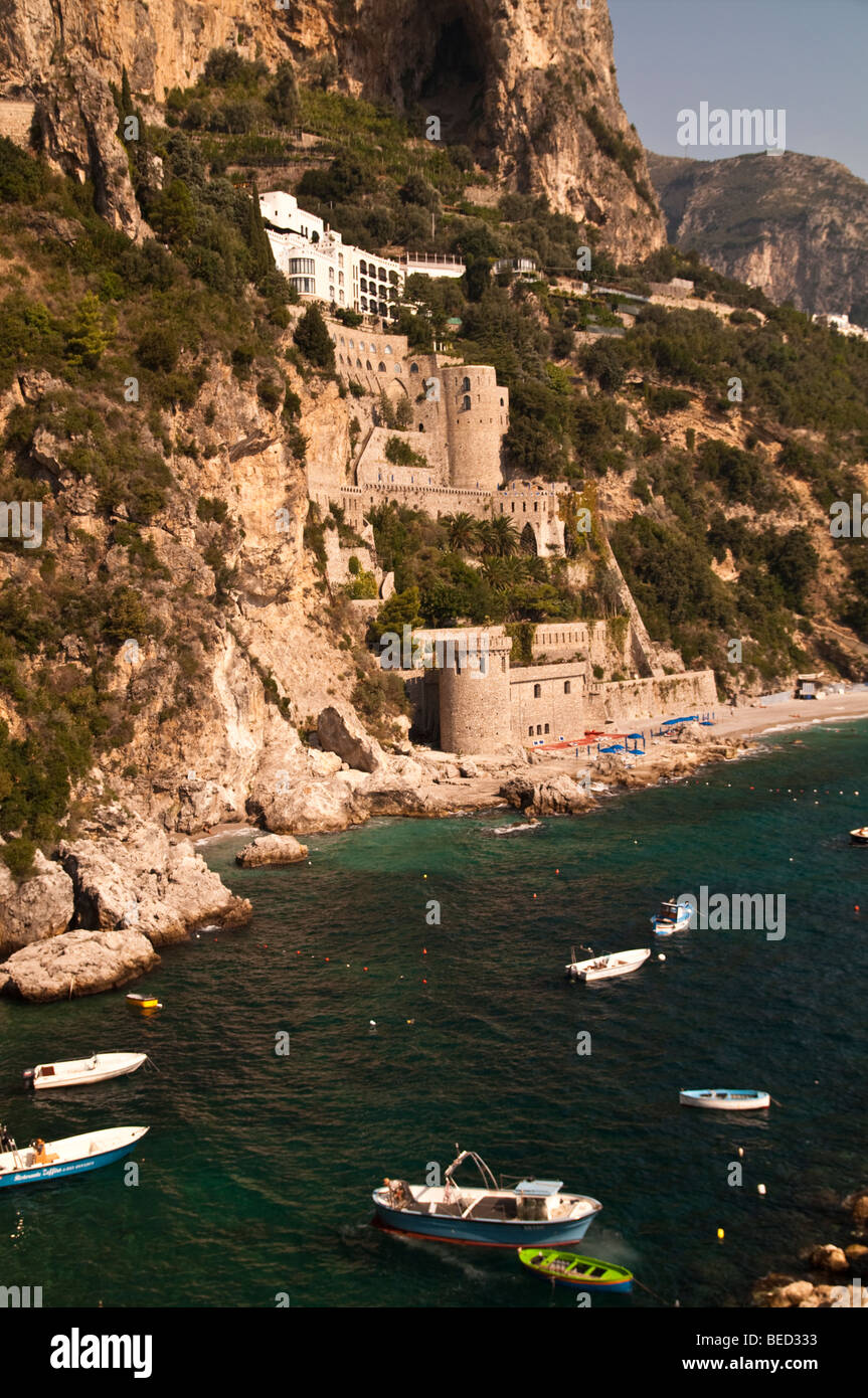 Marina Di Conca, Conca Dei Marini, Italy Stock Photo - Alamy