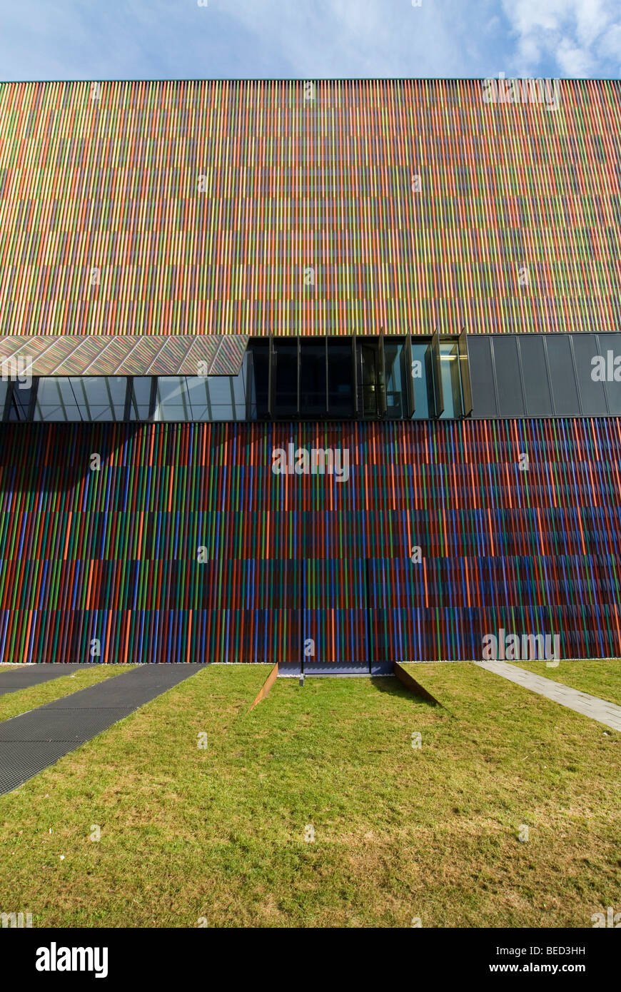 Brandhorst Museum in the museum district, Munich, Bavaria, Germany ...