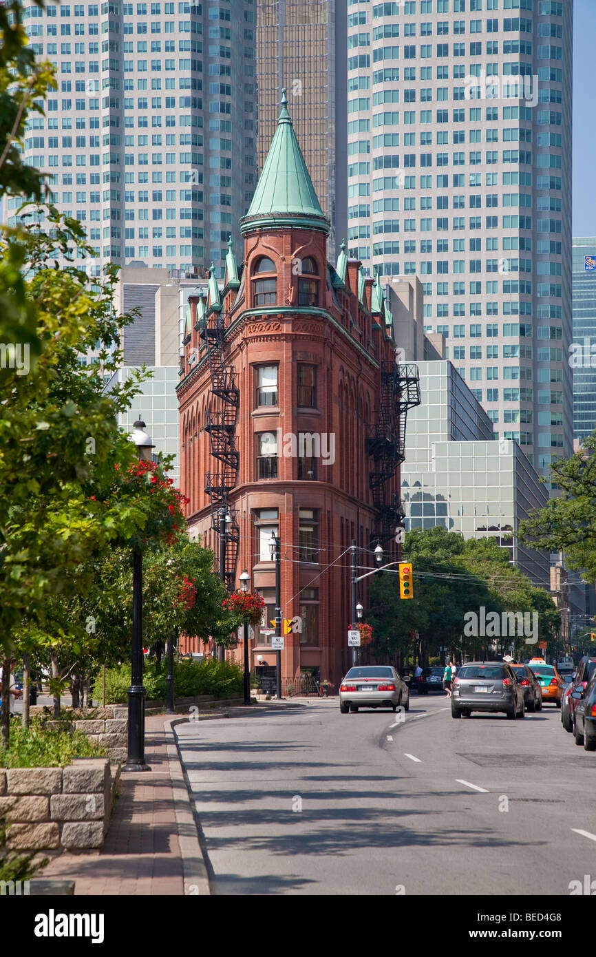 Gooderham building flatiron building in downtown toronto city hi-res ...