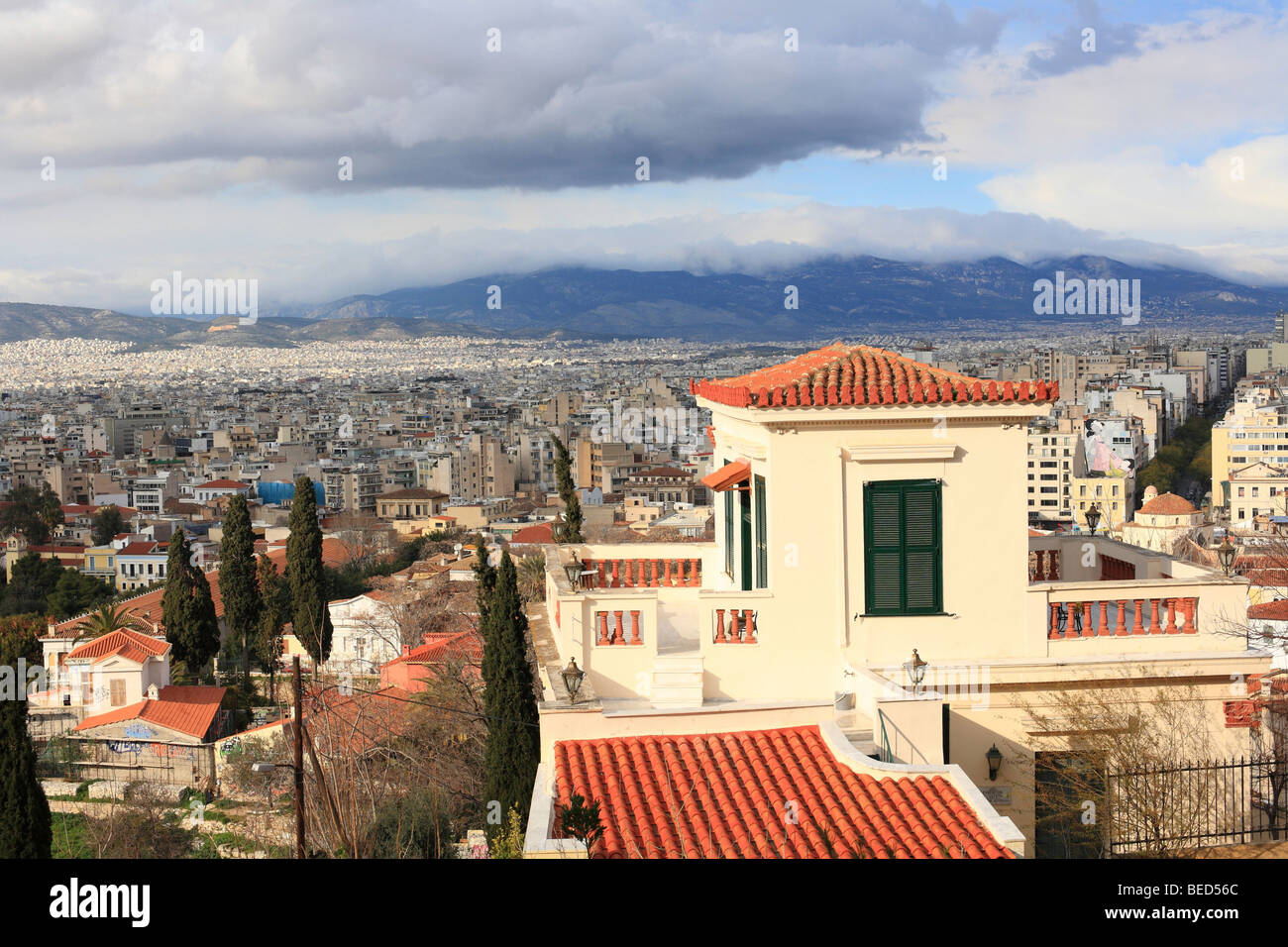 Garden roof athens hi-res stock photography and images - Alamy