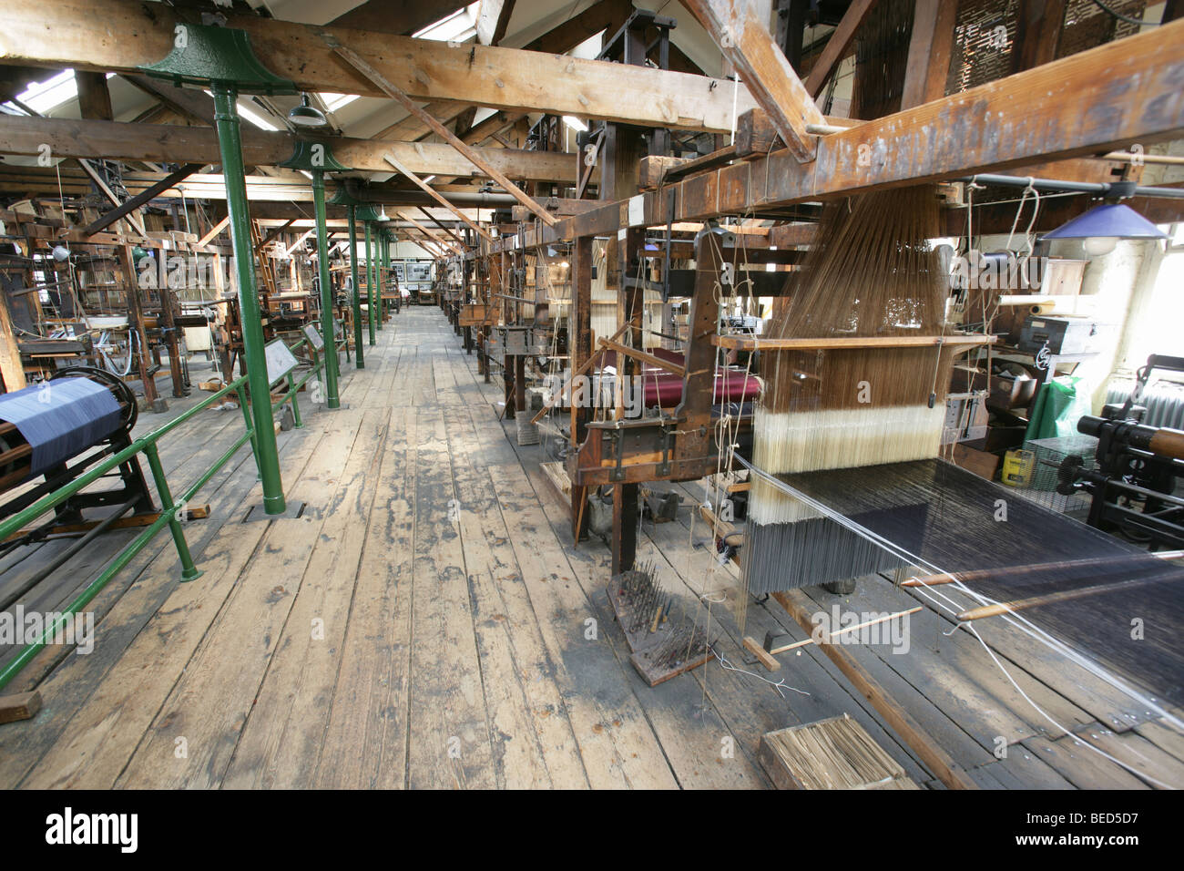 Town of Macclesfield, England. Paradise Mill Silk Museum restored ...