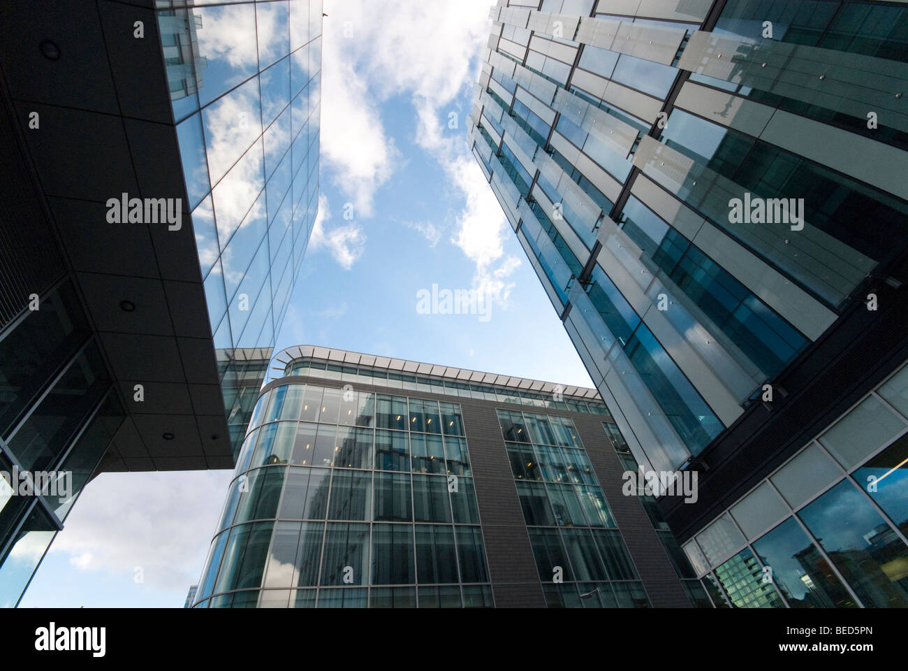 Manchester business district hi-res stock photography and images - Alamy