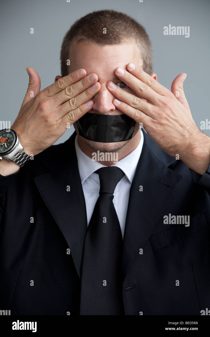 Muffled up hi-res stock photography and images - Alamy