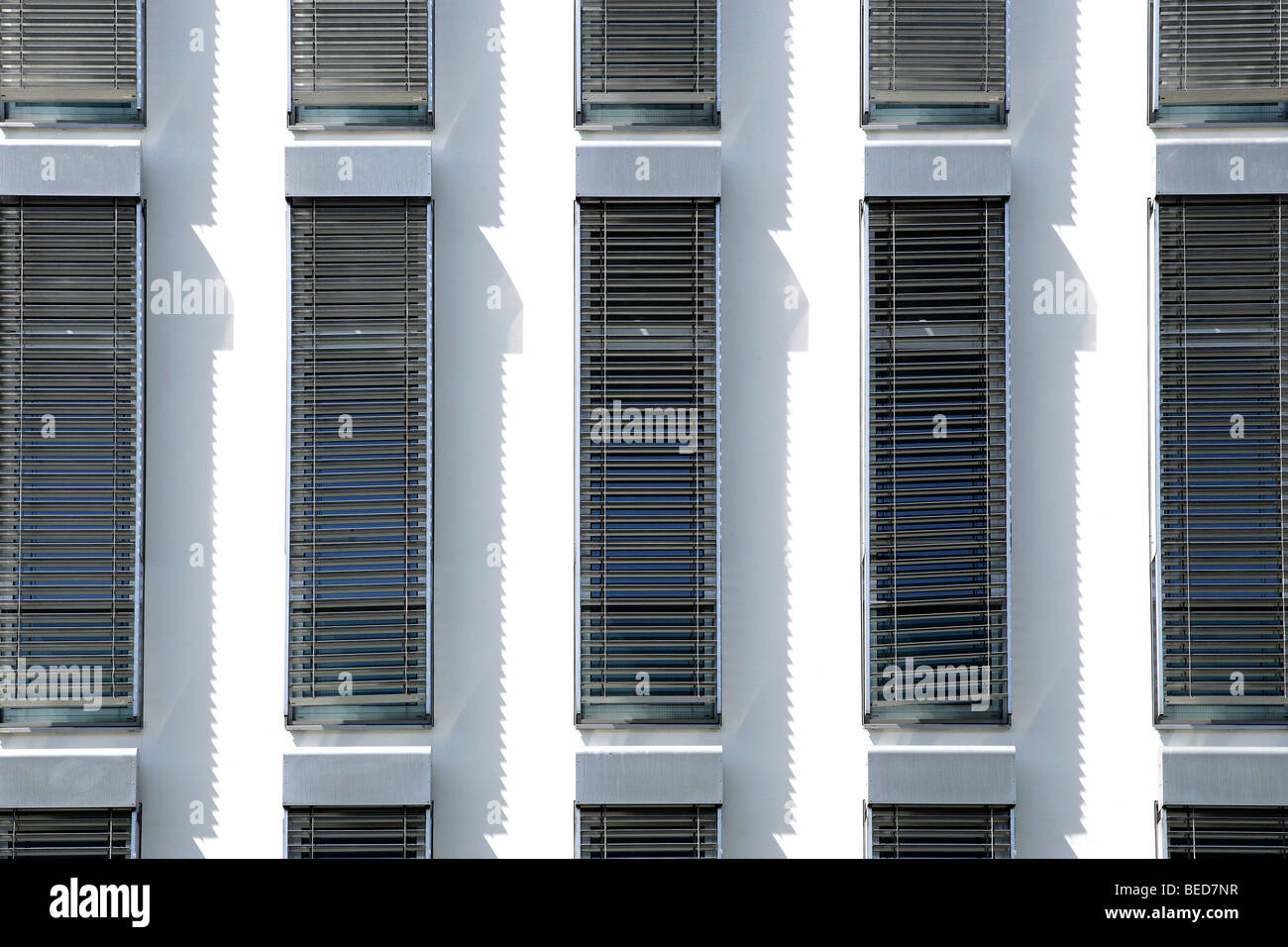 Windows, shut blinds, in Luxembourg, Europe Stock Photo - Alamy