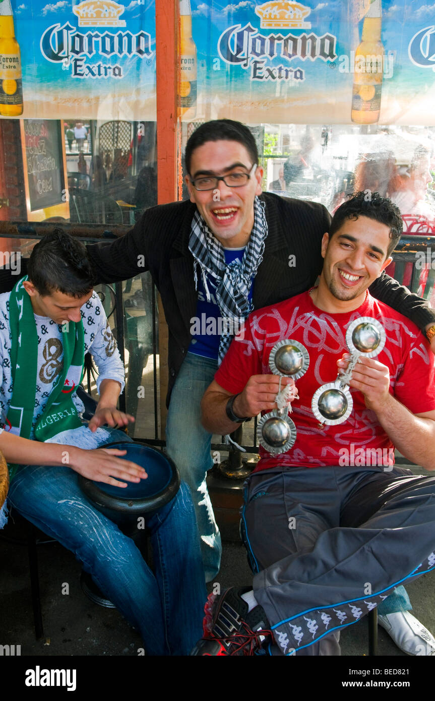 Montrealers playing traditional Maghreb music in the new Petit Maghreb ...