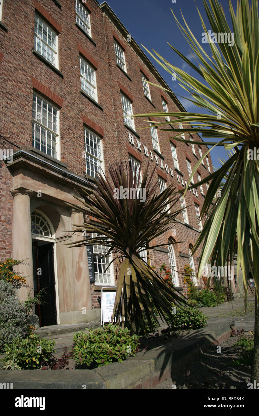 Town of Macclesfield, England. The 19th century former Sunday School is ...
