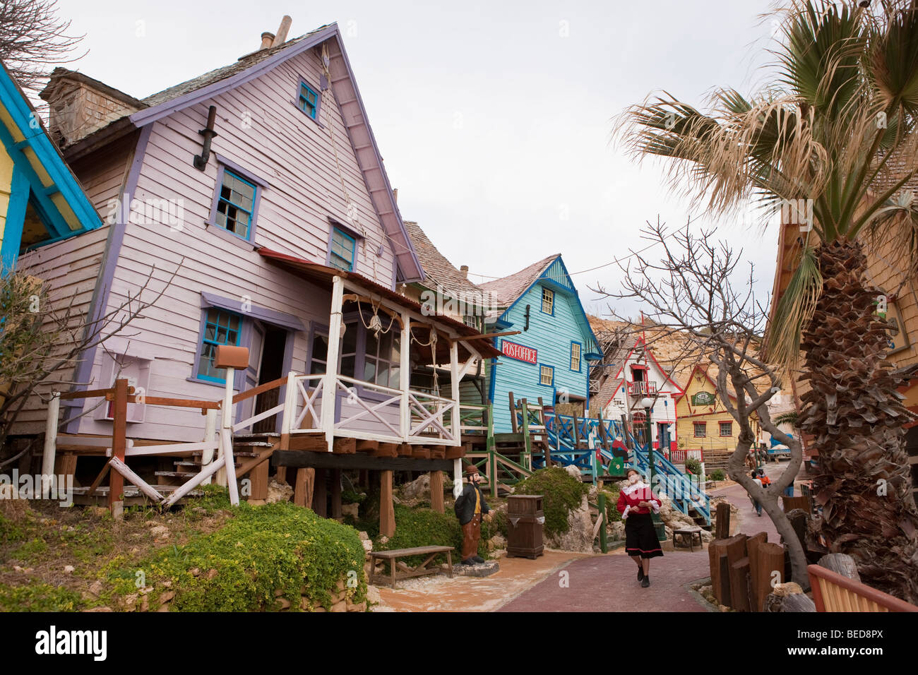 Popeye Village in Anchor Bay, film scenery for the Popeye film by ...