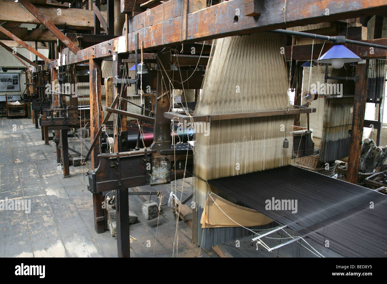 Town of Macclesfield, England. Paradise Mill Silk Museum restored ...