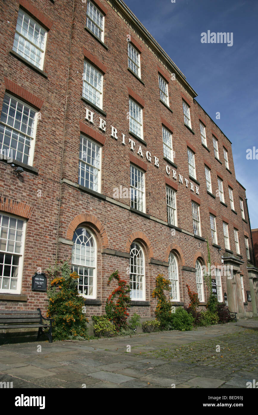 Town of Macclesfield, England. The 19th century former Sunday School is ...