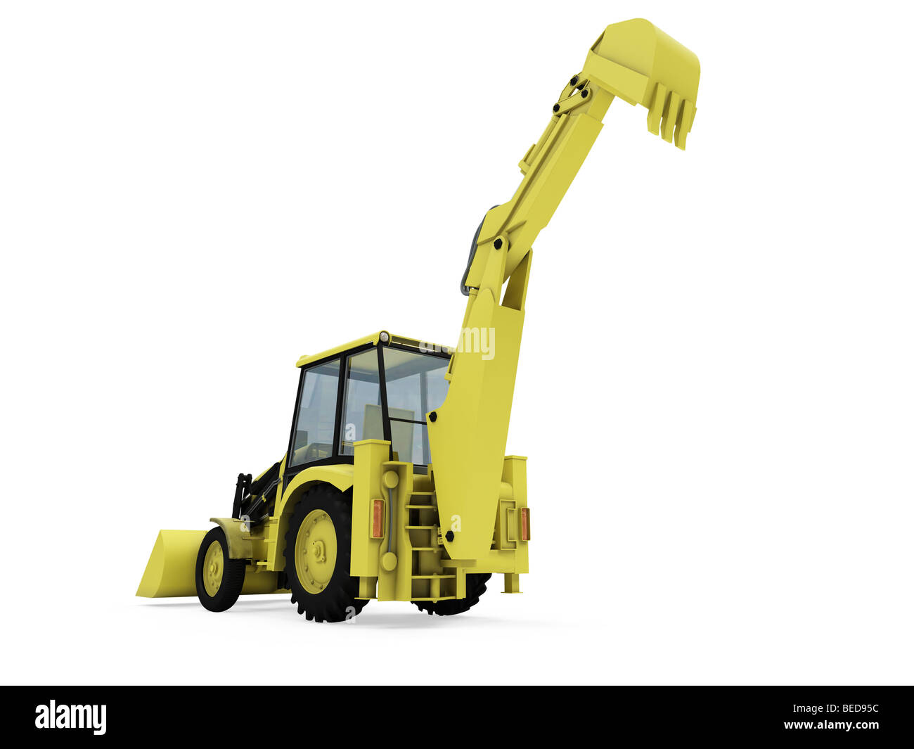 Orange construction equipment Cut Out Stock Images & Pictures - Alamy