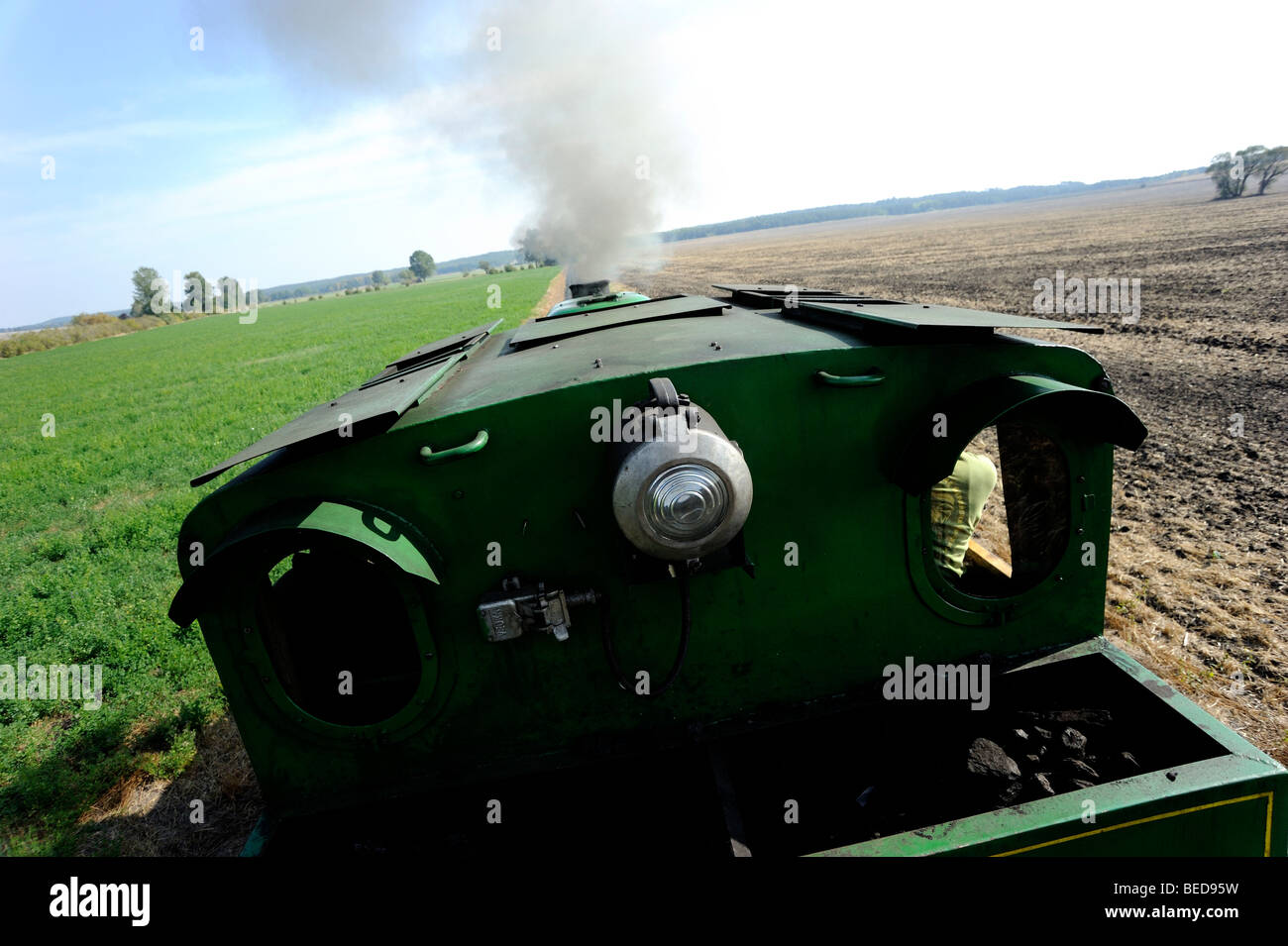 Steam Locomotive coal tank engine railway Stock Photo - Alamy
