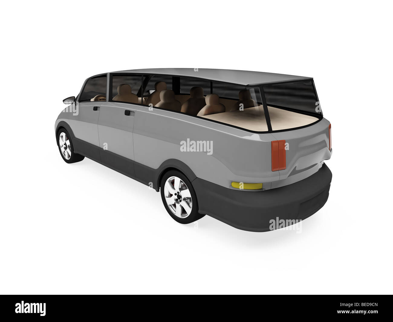 Isolated car view Stock Photo - Alamy