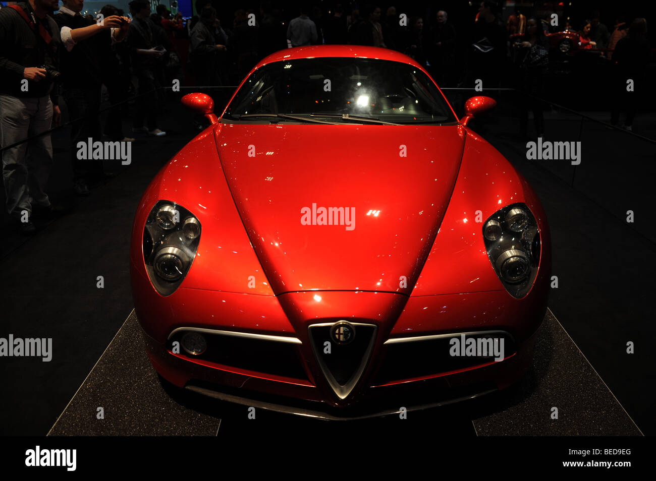 Alfa Romeo Geneva Motor Show Stock Photo - Alamy