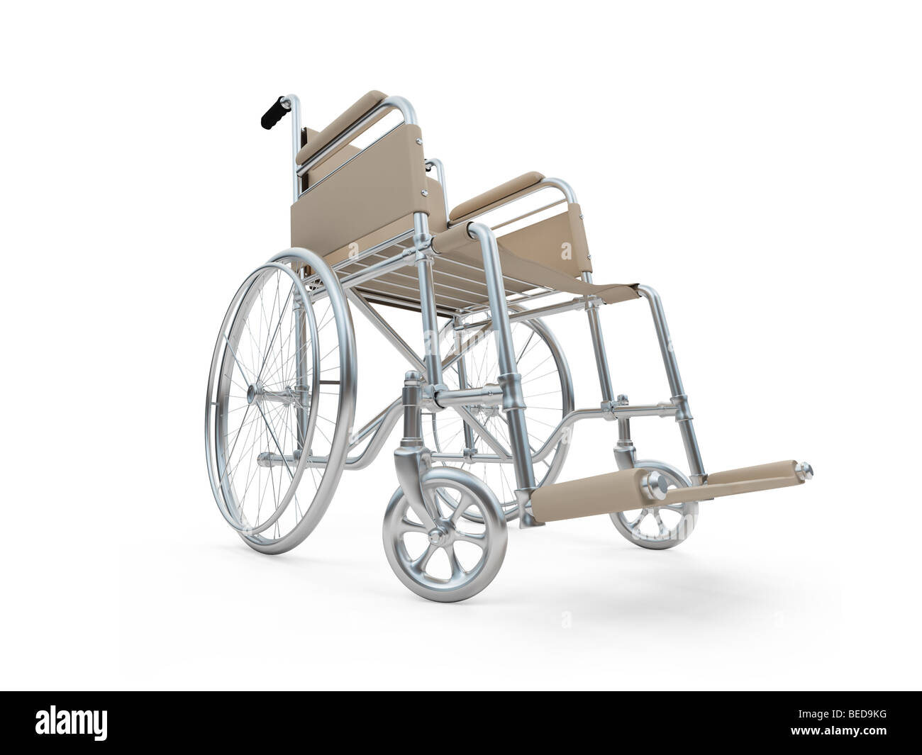 Isolated wheelchair view Stock Photo - Alamy