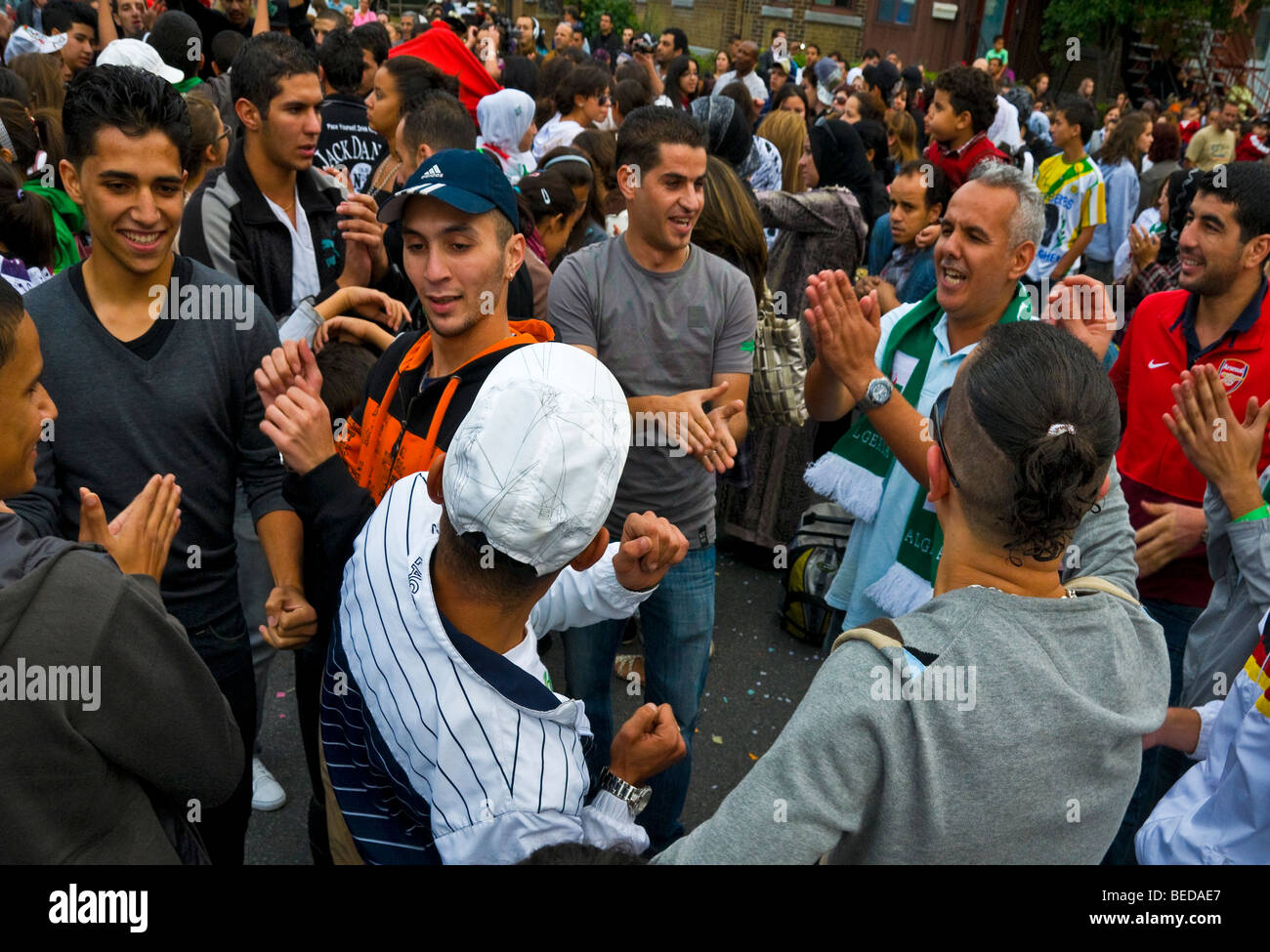 Group People Dancing Street Party High Resolution Stock Photography and ...