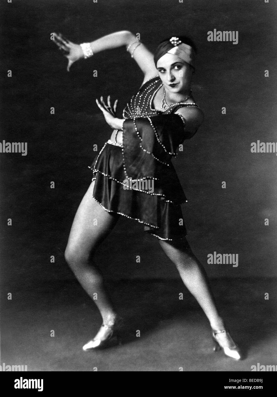 Historic photograph, female dancer, around 1926 Stock Photo - Alamy