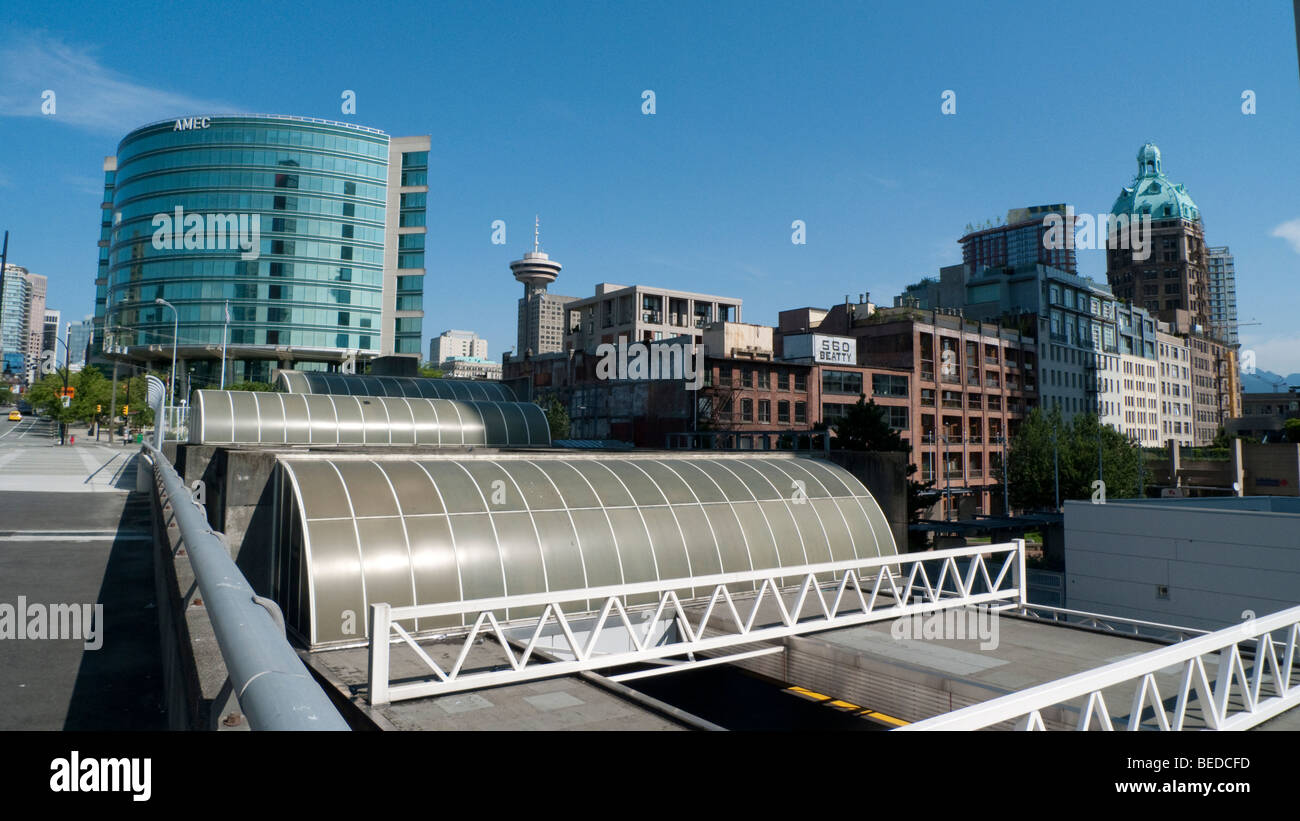 Vancouver from Cambie Bridge Stock Photo - Alamy