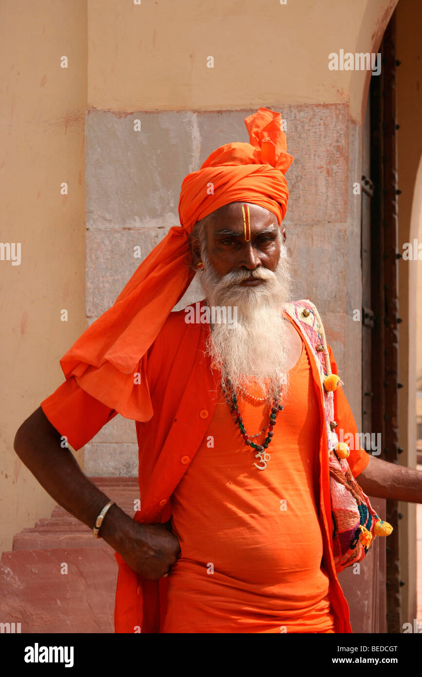 Indian man jaipur inder hi-res stock photography and images - Alamy