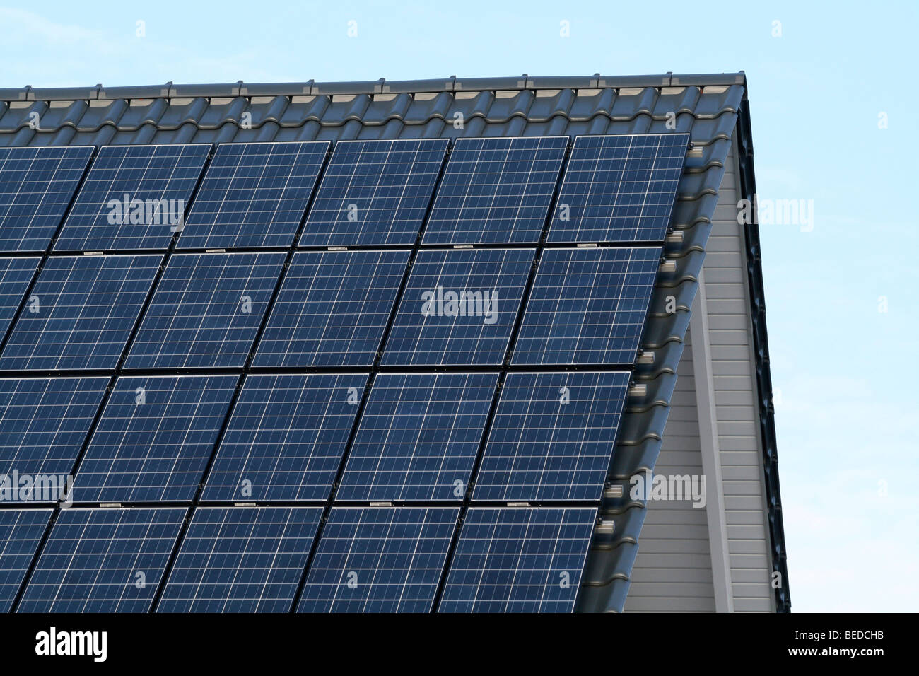 Houses with solar panels germany hi-res stock photography and images ...