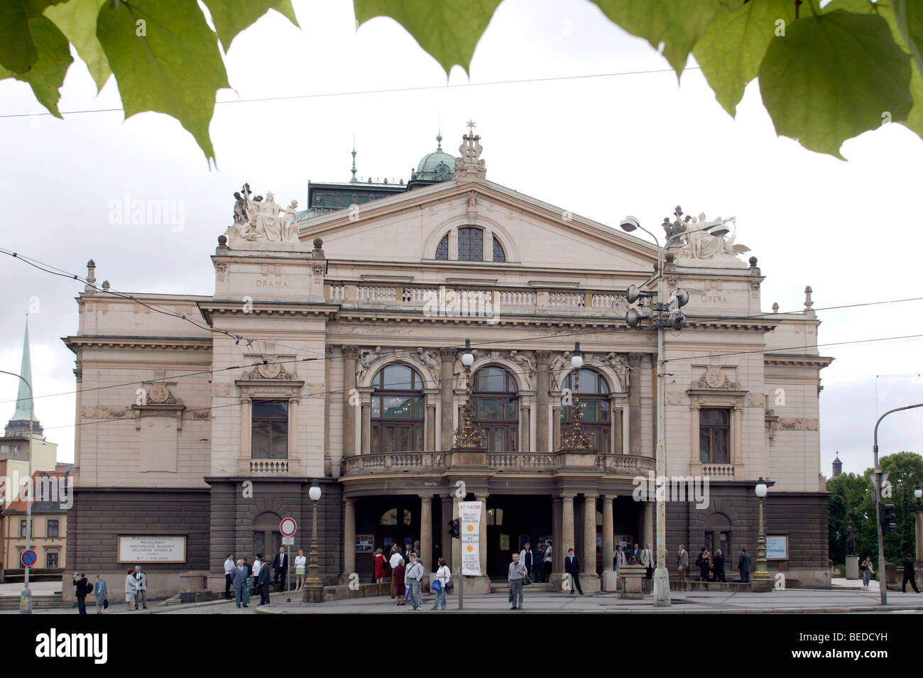 Josef-Kajetan Tyl Theatre in Pilsen, Plzen, Bohemia, Czech Republic ...
