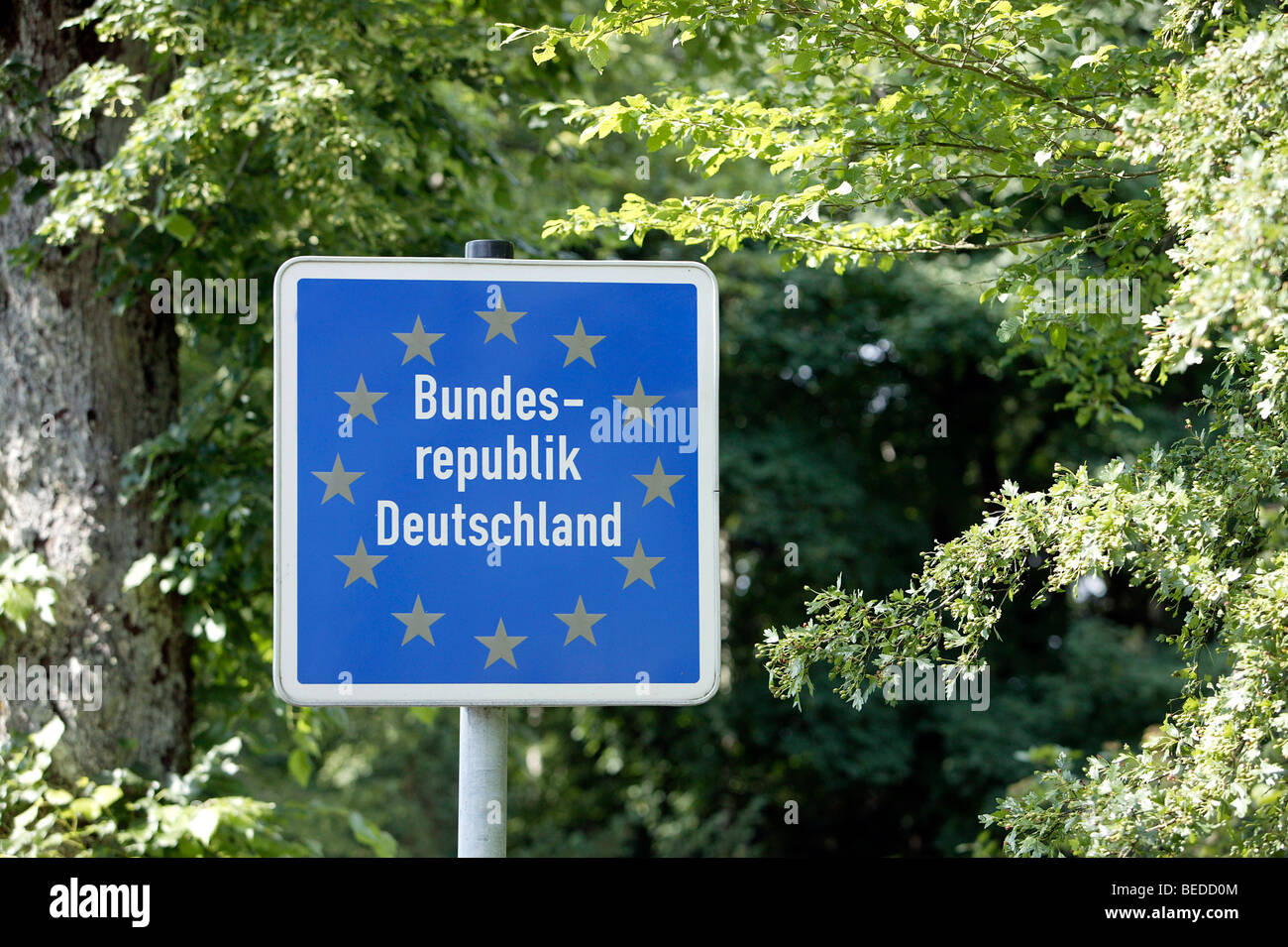 Germany border hi-res stock photography and images - Alamy