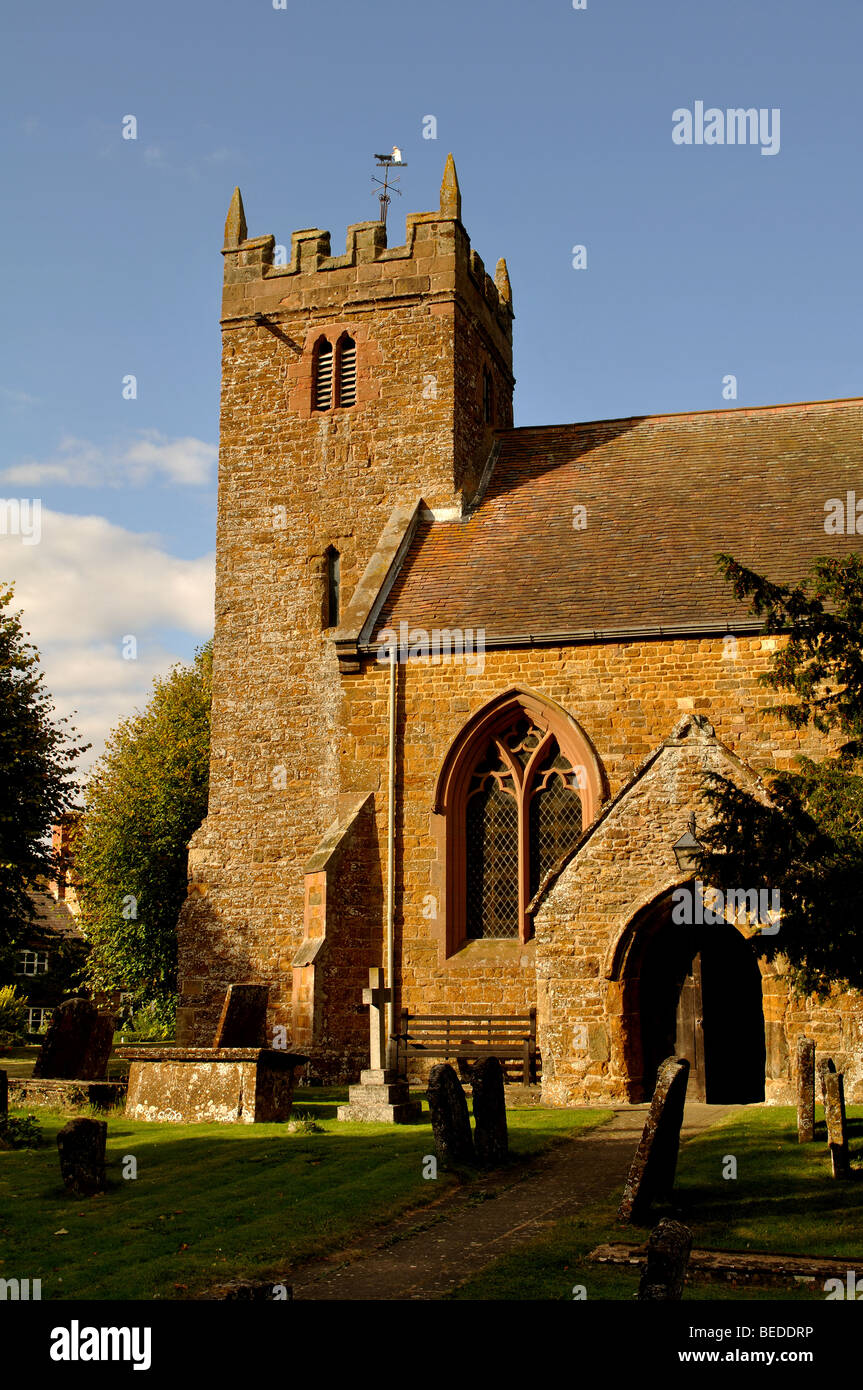 St. Mary`s Church, Priors Hardwick, Warwickshire, England, UK Stock ...