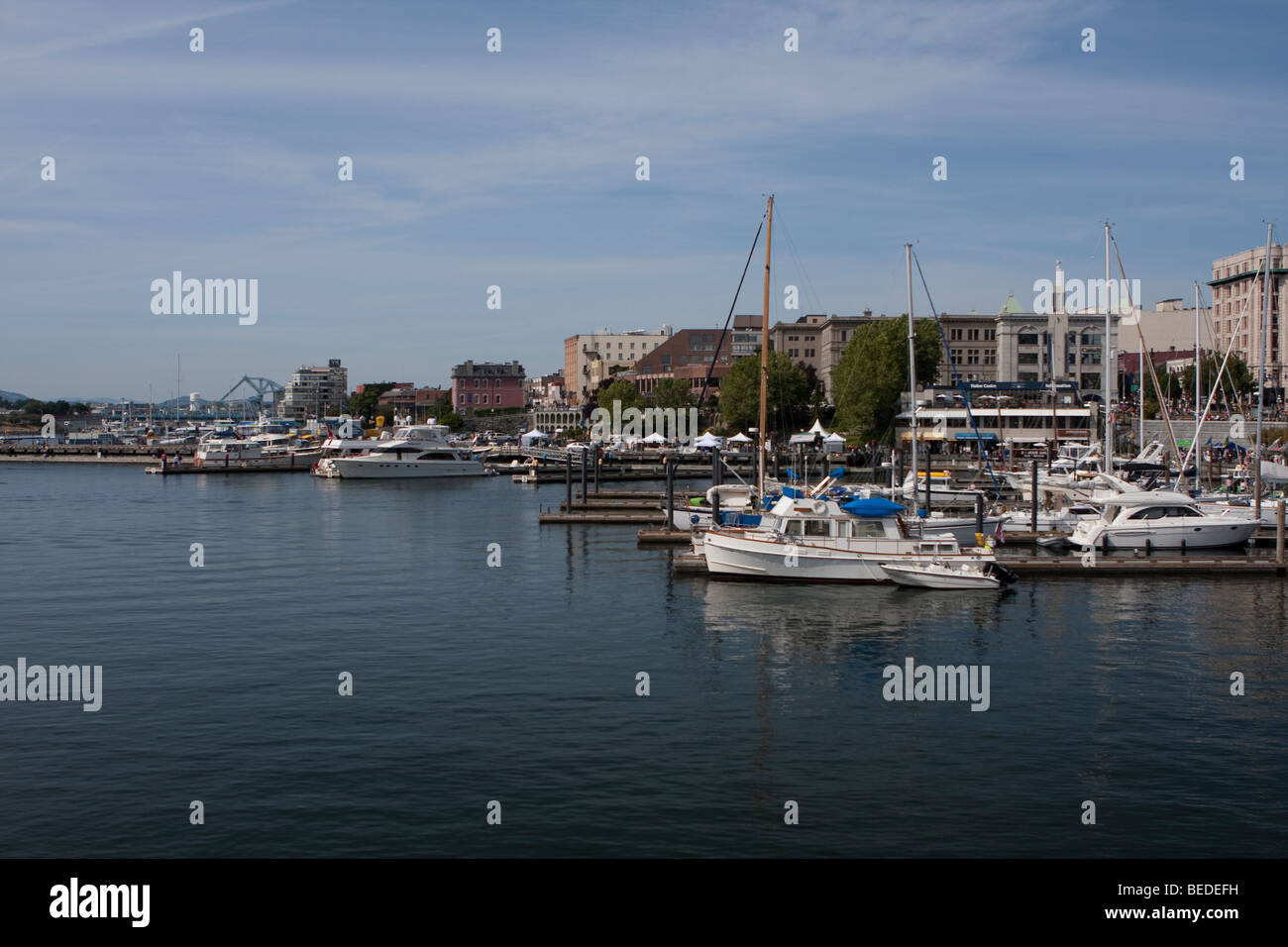Vancouver victoria harbor hi-res stock photography and images - Alamy