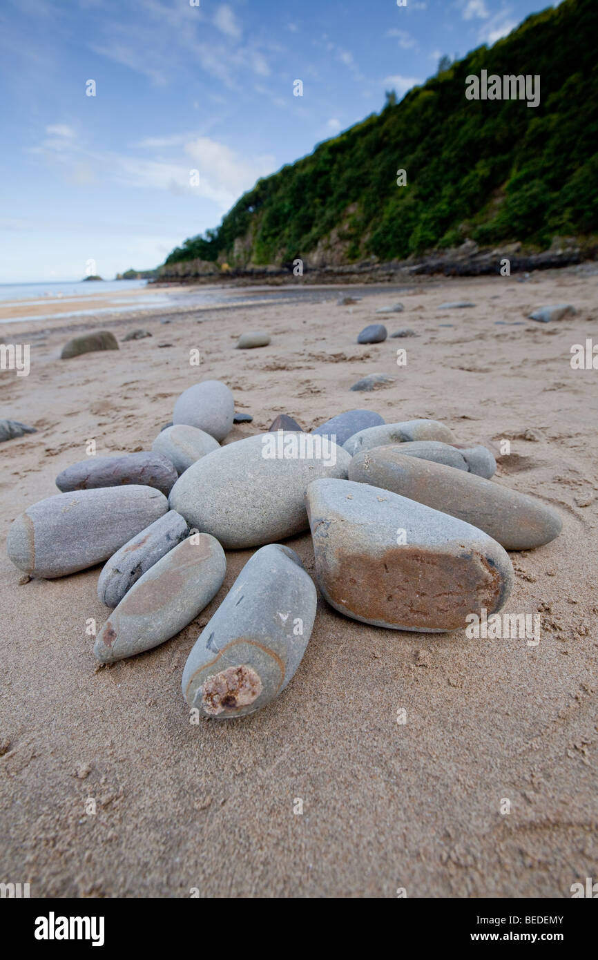 Pebbles on beach Stock Photo - Alamy