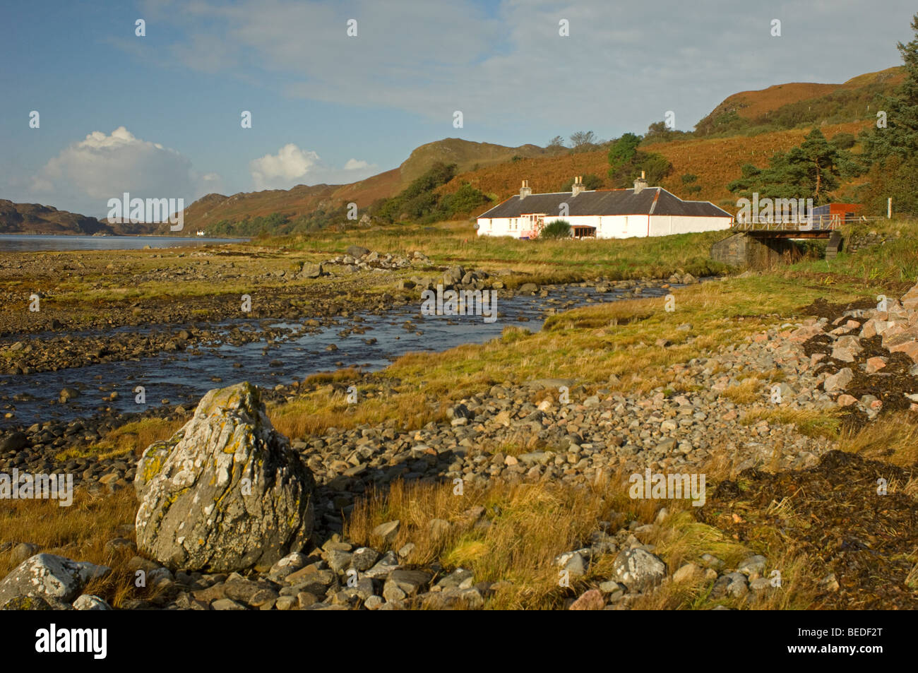 Inverie on the west coast Knoydart peninsula, Inverness-shire. SCO 5361 ...