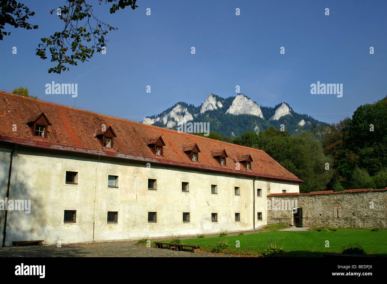 the Red Monastery (Cerveny klastor) and Three Crowns (Tri koruny ...