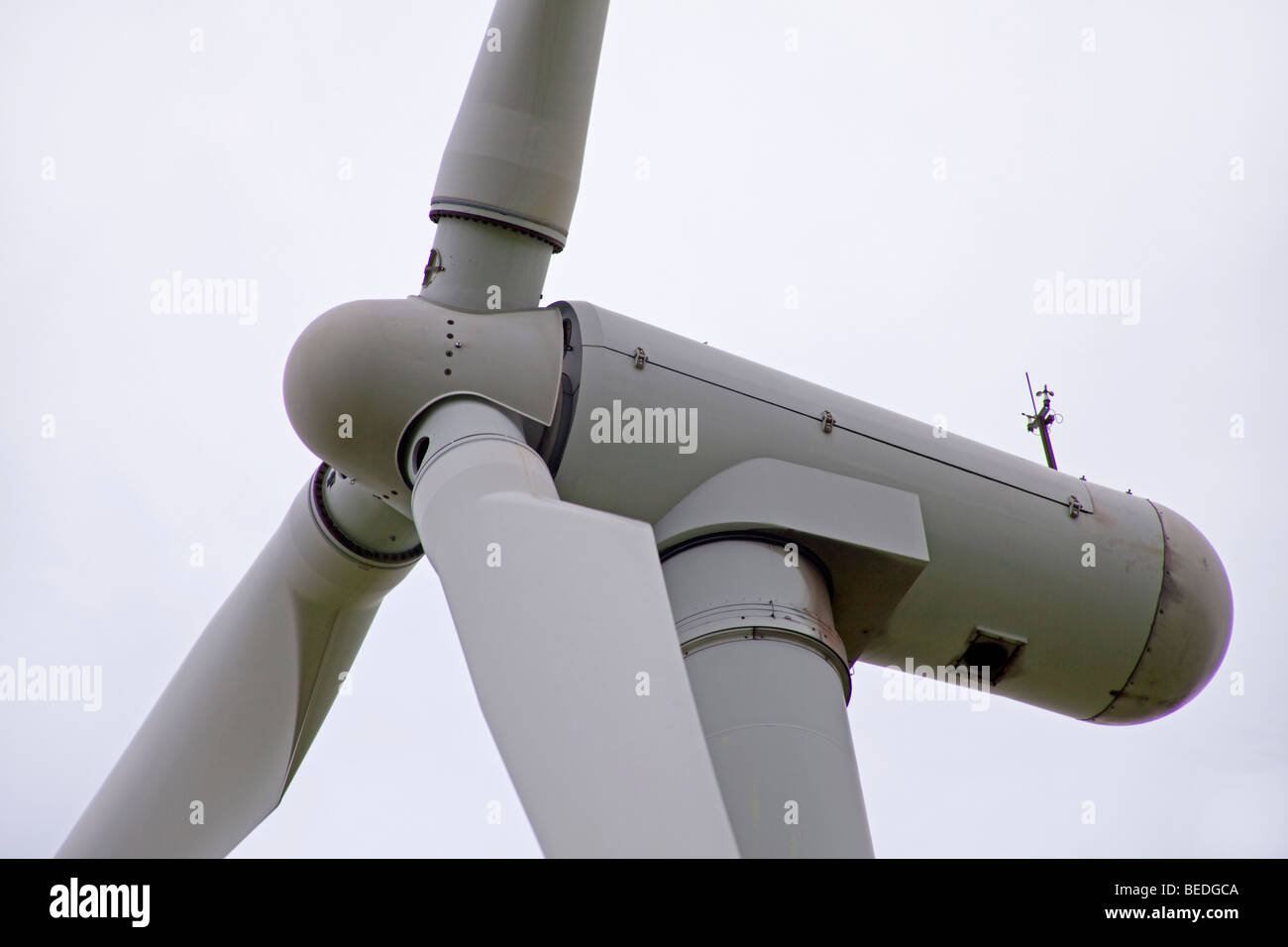Wind turbine close up Stock Photo - Alamy