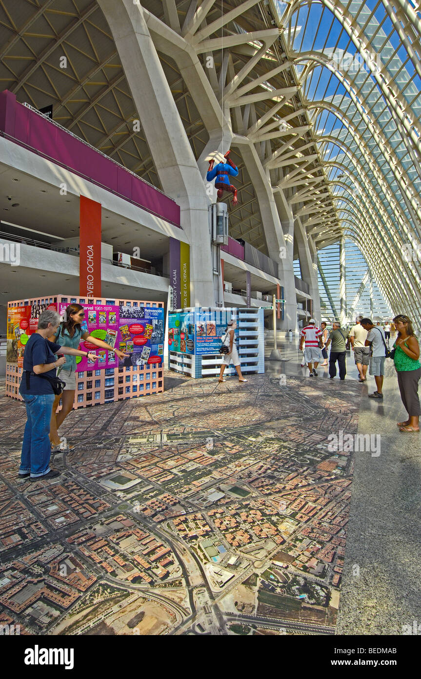 Principe felipe science museum interior hi-res stock photography and ...
