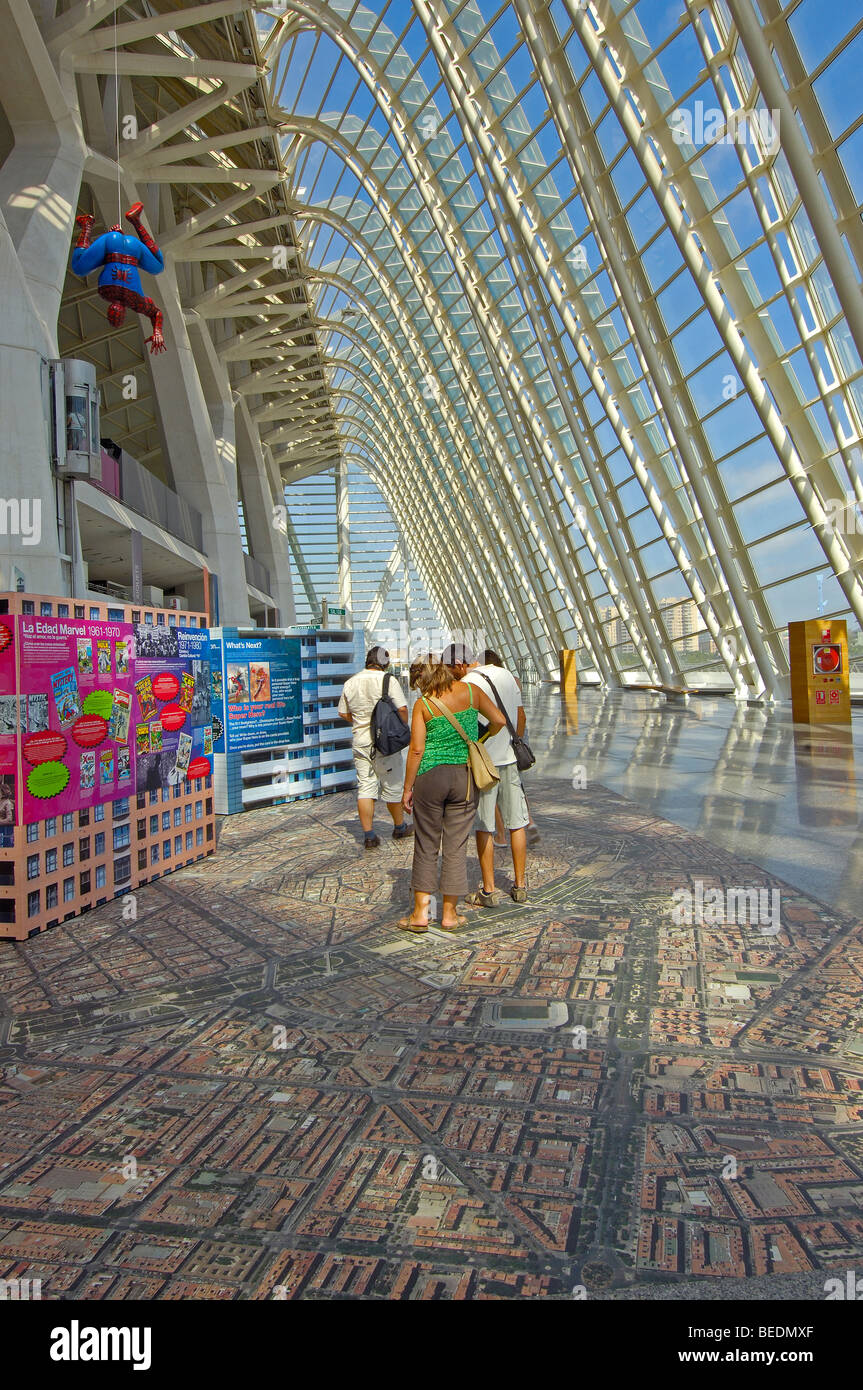 Principe felipe science museum interior hi-res stock photography and ...