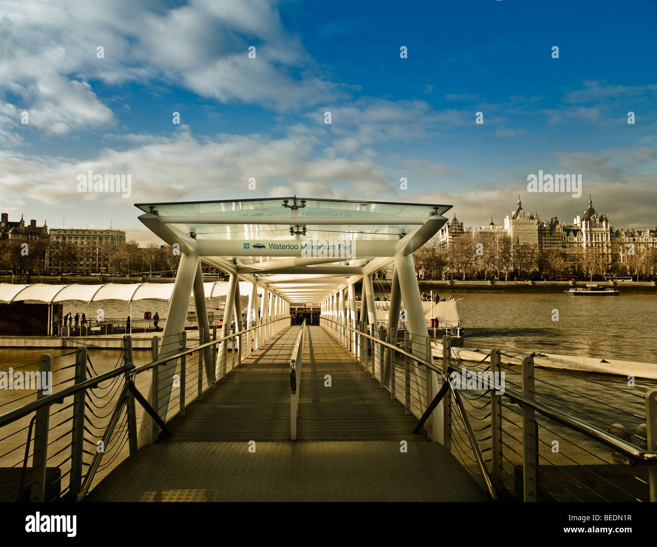 Entrance to jetty hi-res stock photography and images - Alamy