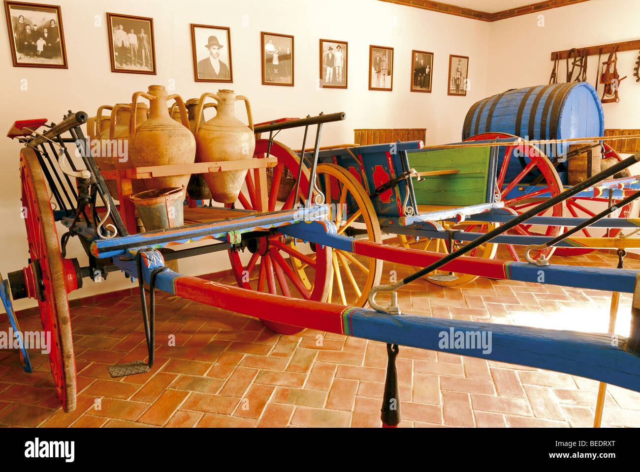 Portugal, Algarve: Traditional carts in the Ethnographic Museum of ...
