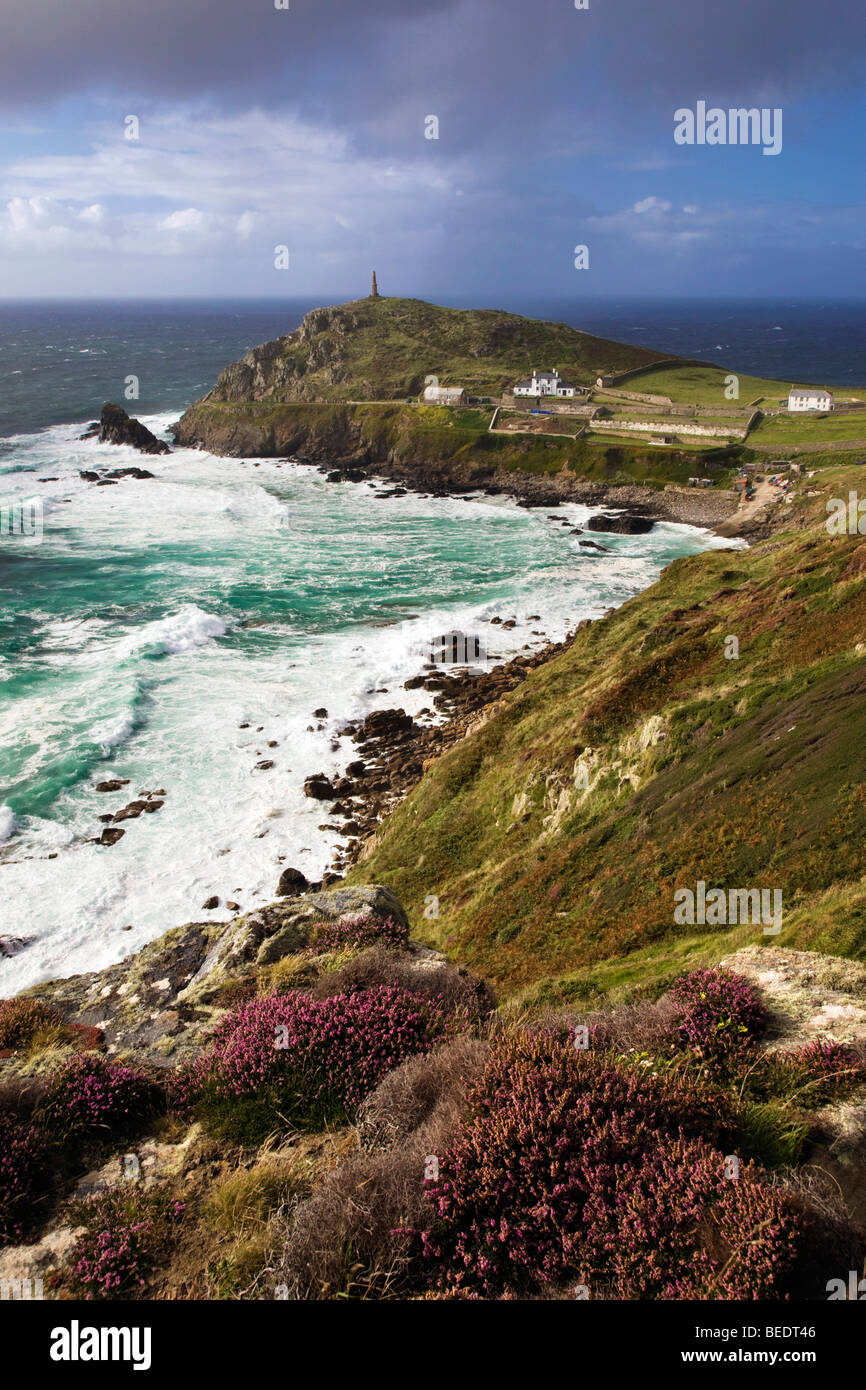 Cape cornwall carn gloose hi-res stock photography and images - Alamy