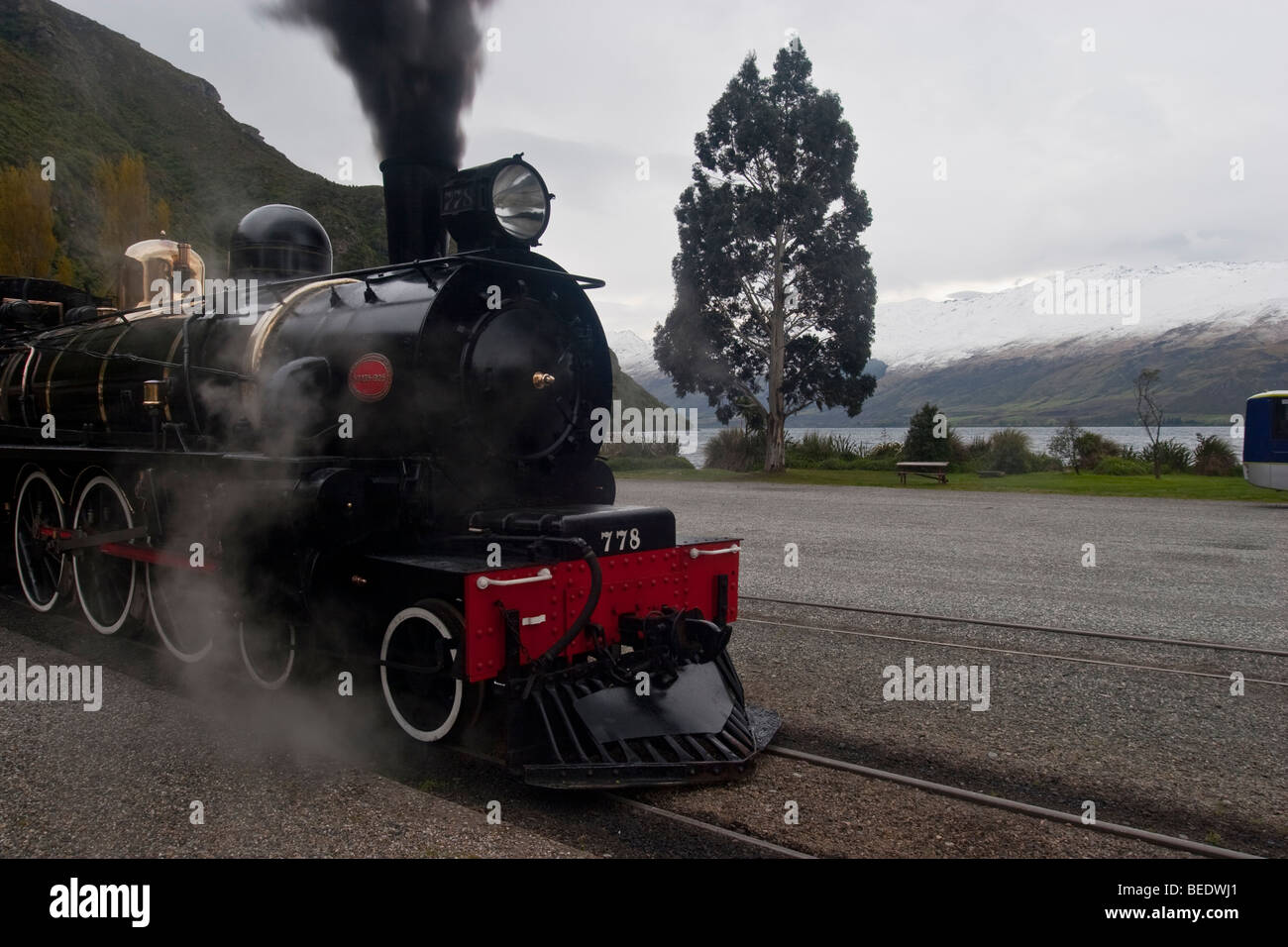 Kingston Flyer, South Island New Zealand Stock Photo - Alamy