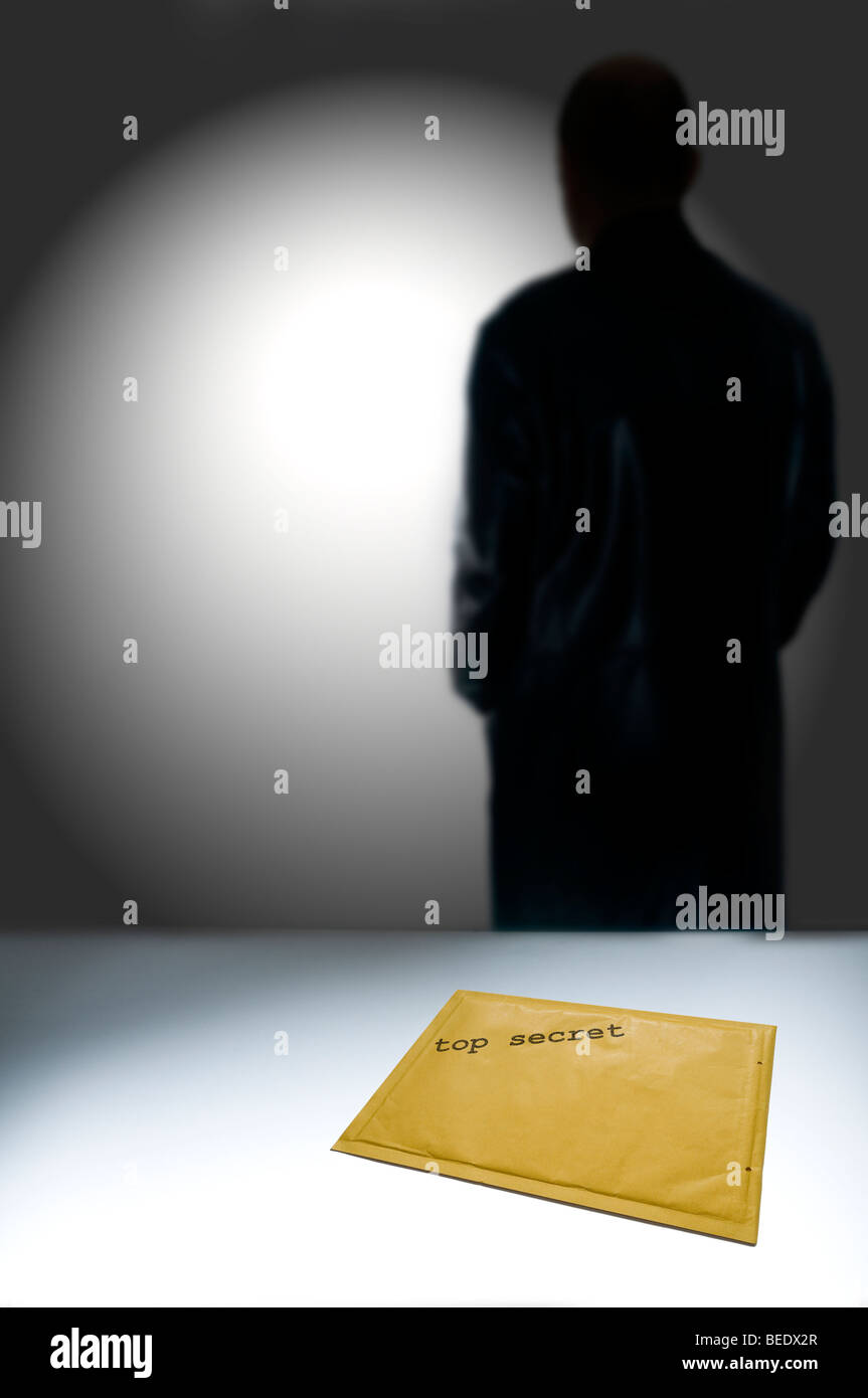 top secret envelope Stock Photo - Alamy