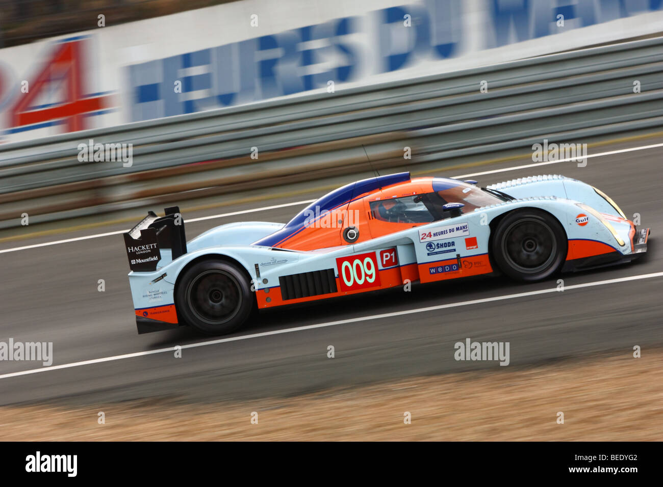 24 hours of Le Mans 2009 - Lola Aston Martin N°009 Stock Photo - Alamy