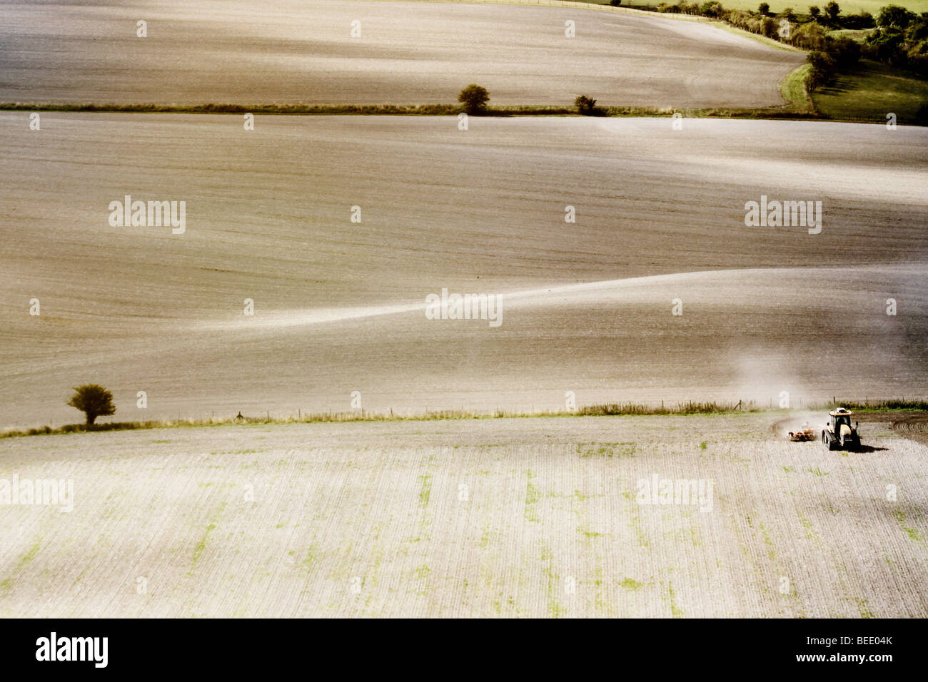 English countryside ploughing hi-res stock photography and images - Alamy