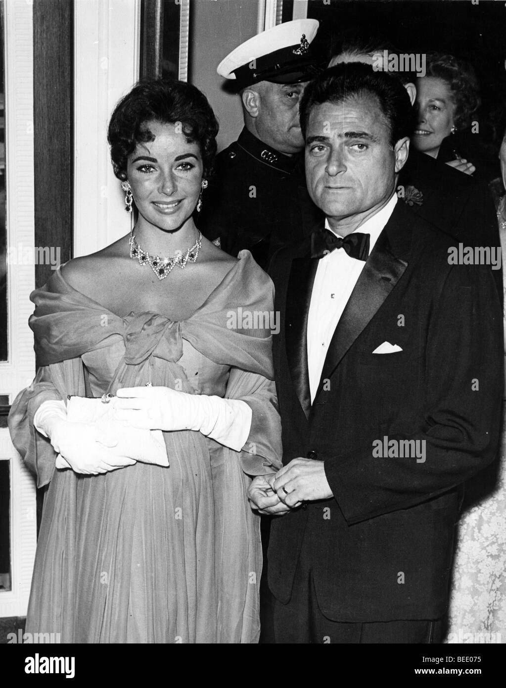 Michael todd wife elizabeth taylor Black and White Stock Photos ...