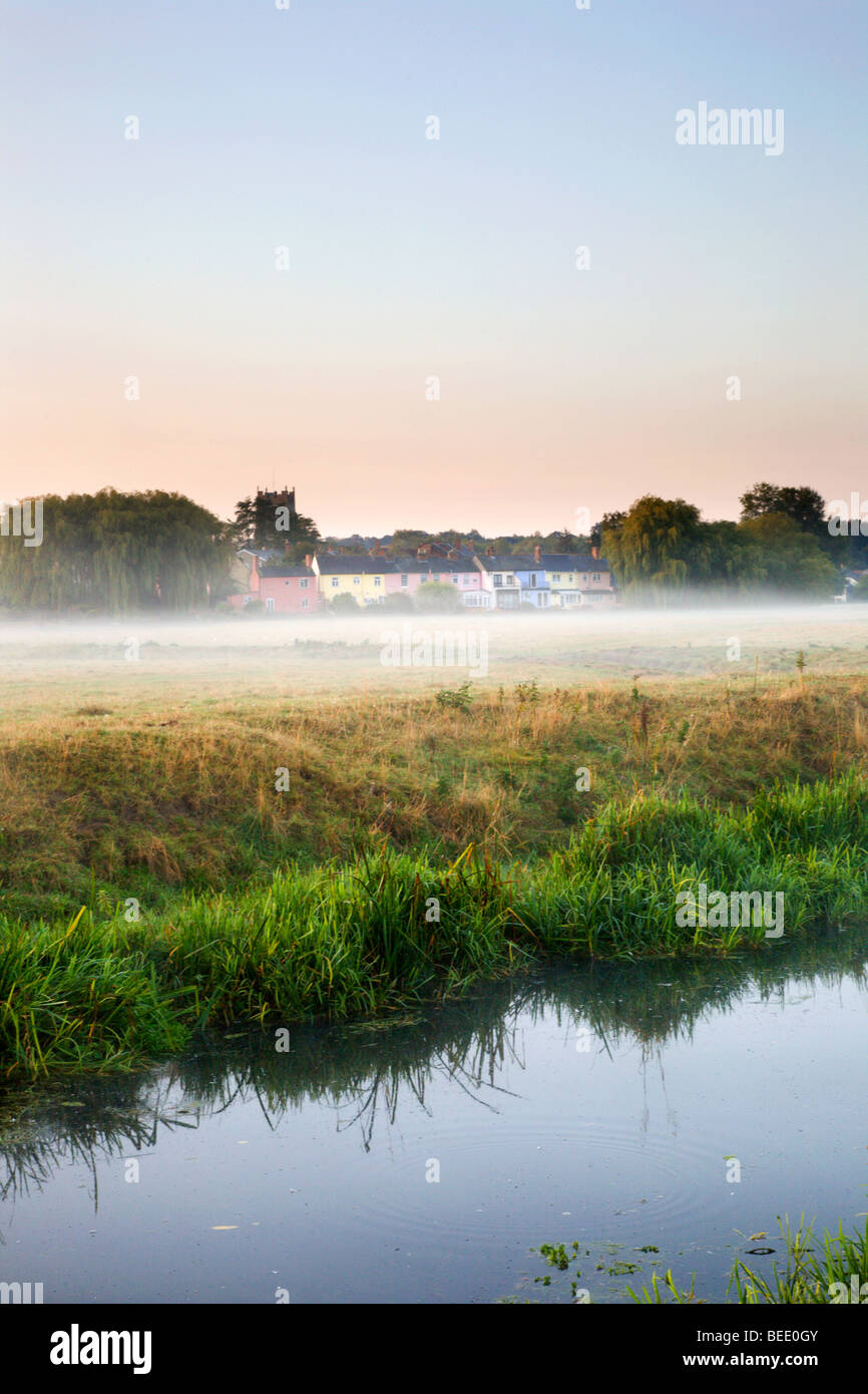 Water Meadows Sudbury Suffolk England Stock Photo - Alamy