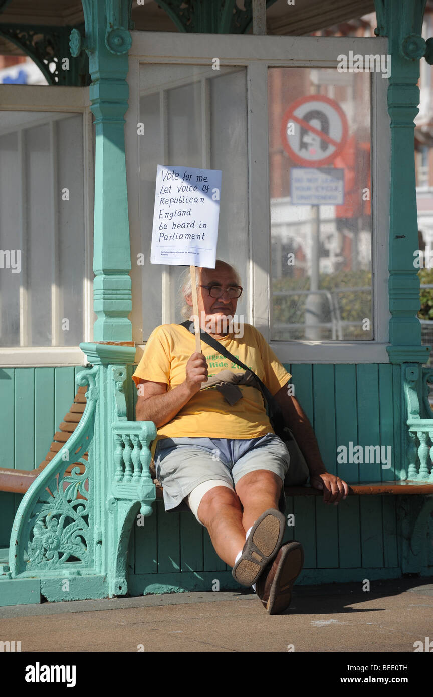 Lone protest protester hi-res stock photography and images - Alamy