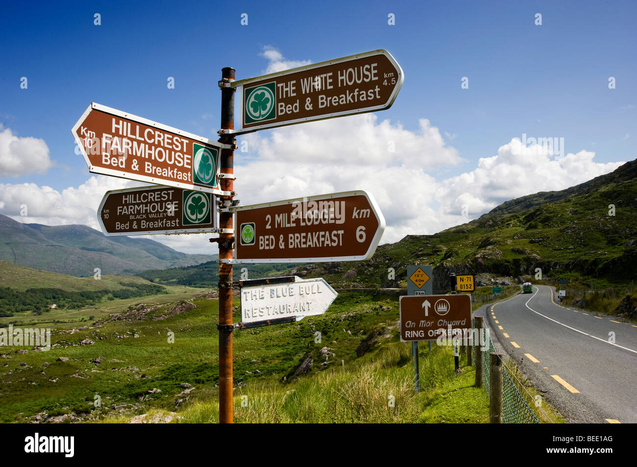 Ring of kerry sign hi-res stock photography and images - Alamy