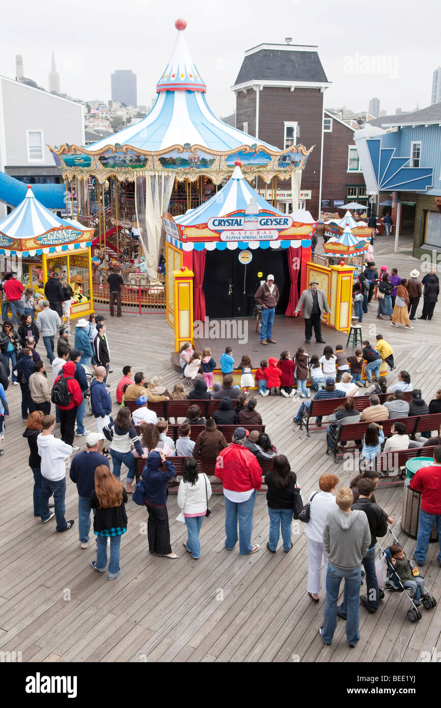 Pier 39 San Francisco Carousel Stock Photos & Pier 39 San Francisco ...