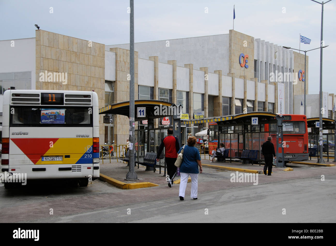 Buses in thessaloniki hi-res stock photography and images - Alamy