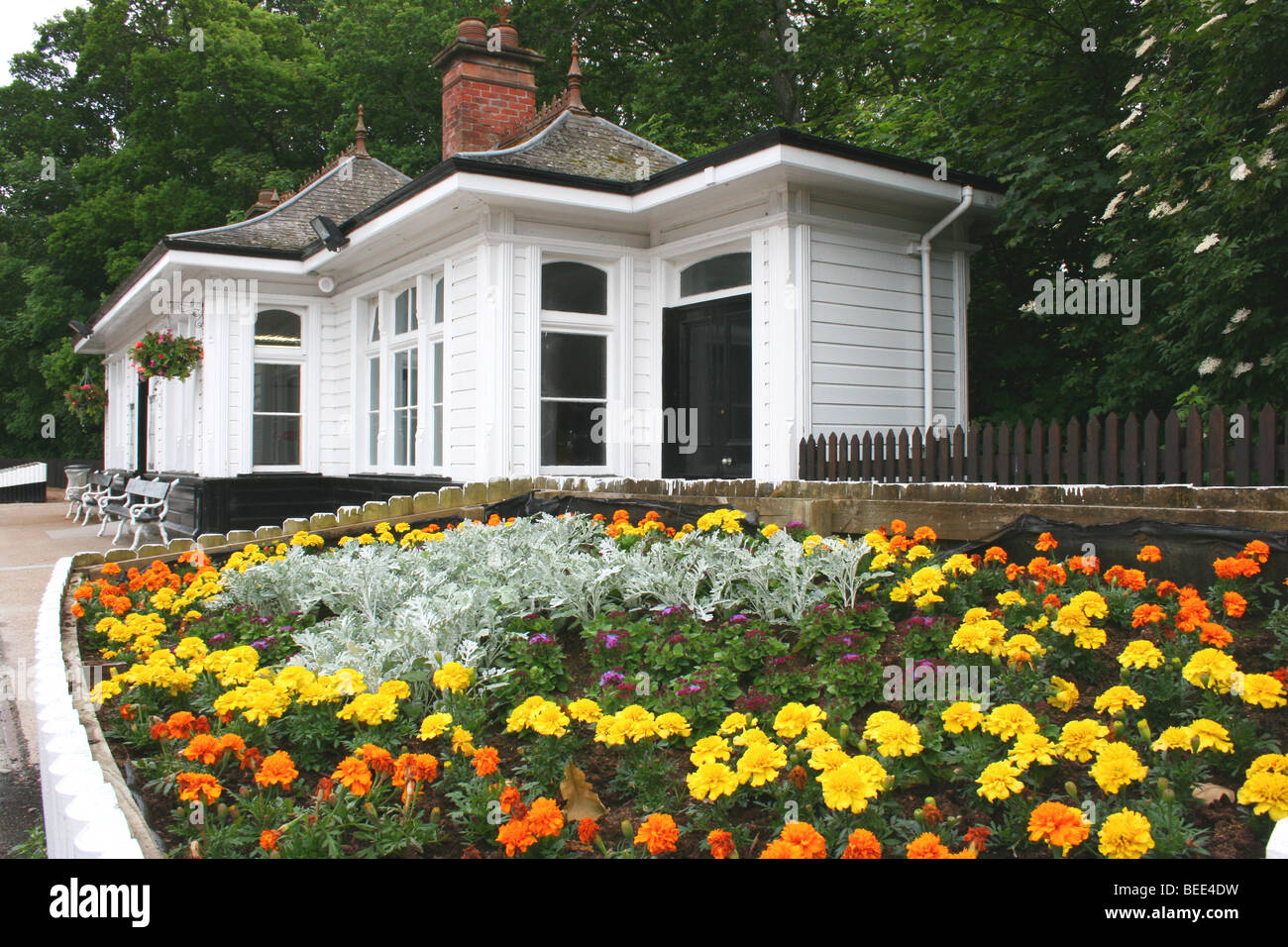 Pitlochry train station, Perth and Kinross, Scotland Stock Photo - Alamy